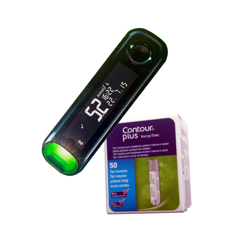 Глюкометр Contour Plus One і тест смужки Contour Plus №50 купити в ...